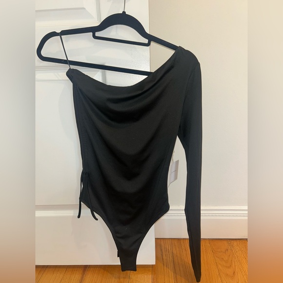 All The Ways | Tops | One Shoulder Bodysuit | Poshmark